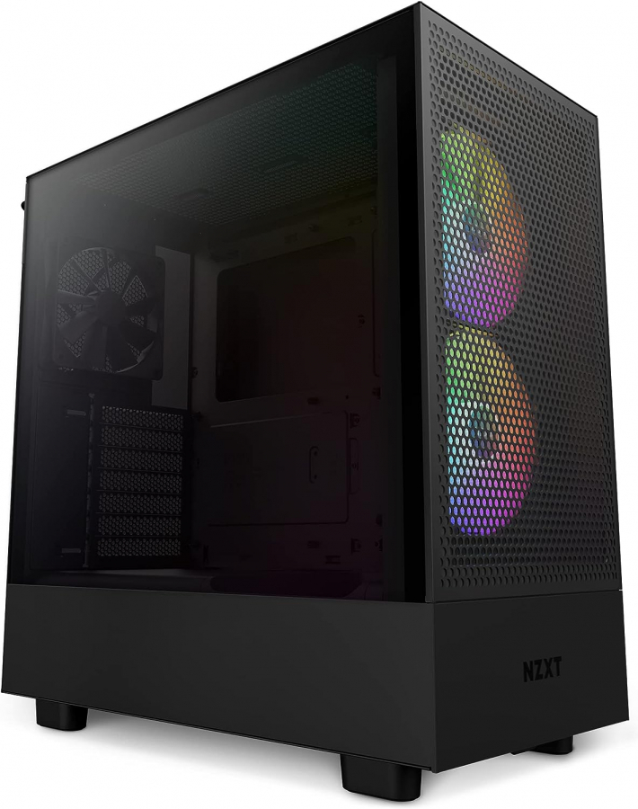 Datora korpuss NZXT H5 Flow RGB Black - Datoru korpusi - Datoru ...