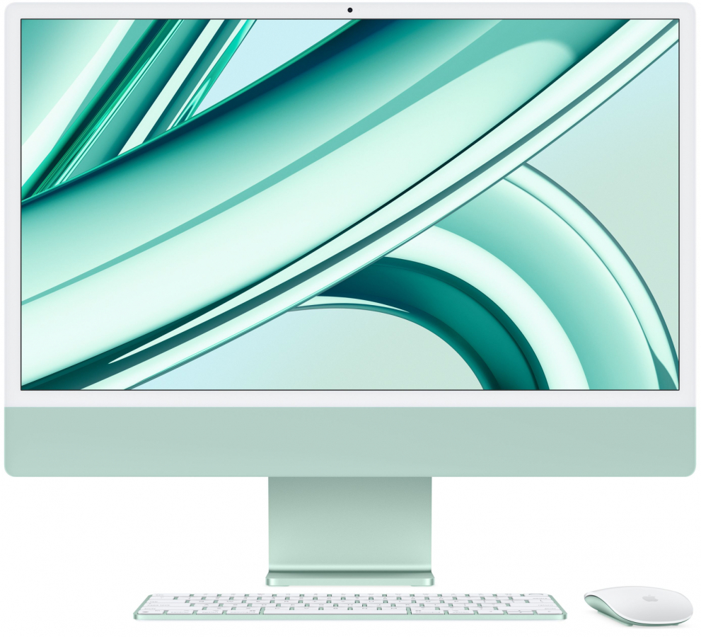 Personālais dators Apple iMac 24" (2023) 8GB 512GB M1 8C CPU Green SWE ...