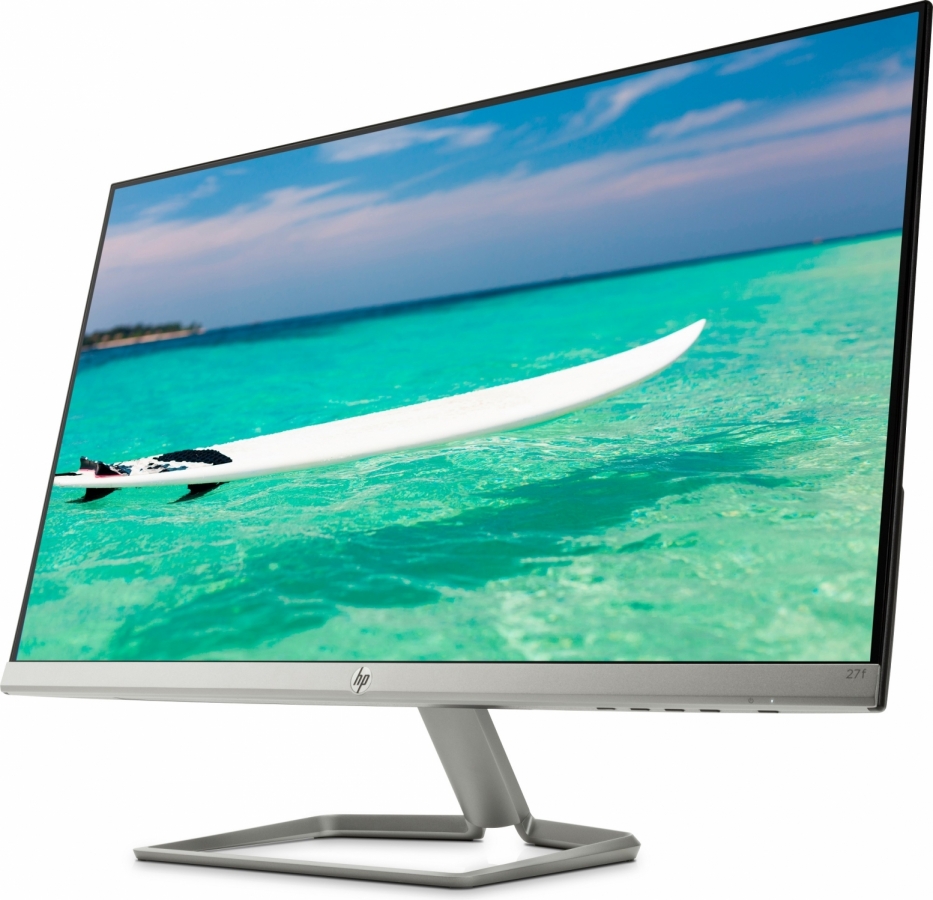 HP 27F Aluminium - LCD | LED Monitori - Datortehnika | Baltic Data